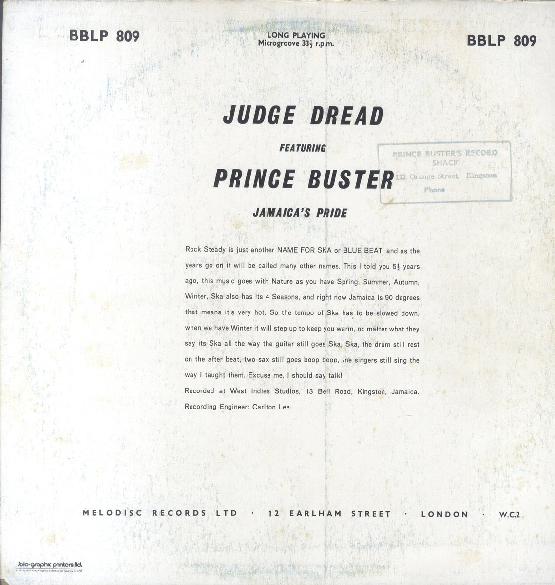 Drum & Bass Records | Reggae, Ska, RockSteady, Roots, Dancehall ...